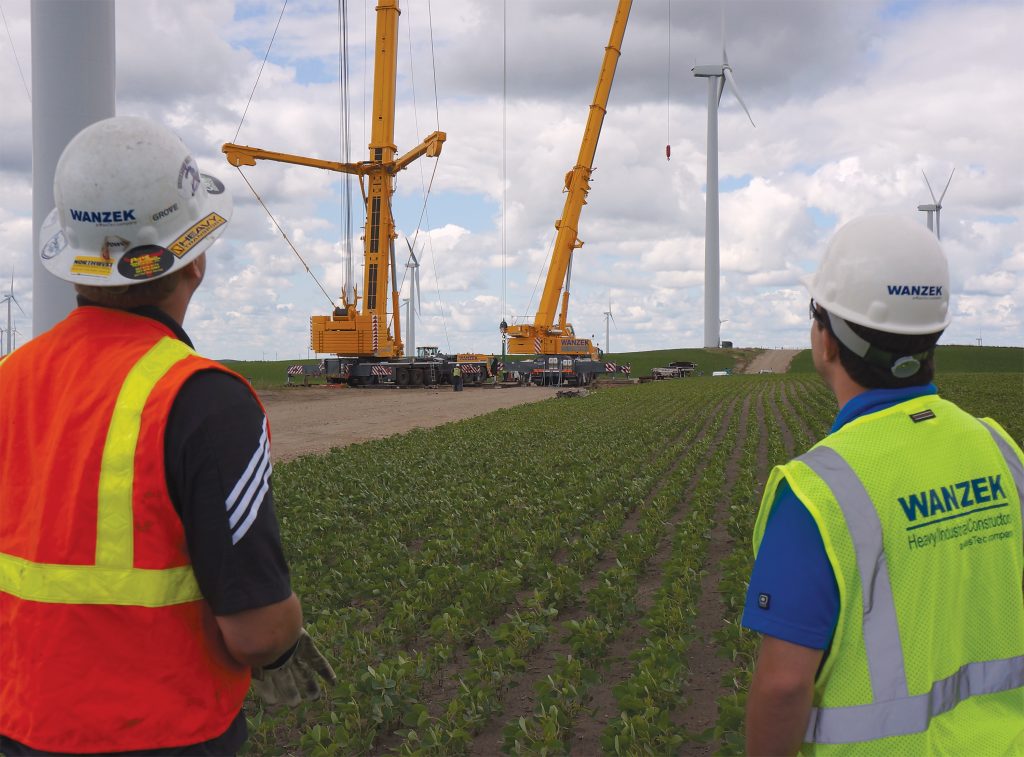 Cranes and Wind Power: A Critical Pairing | Wind Systems Magazine