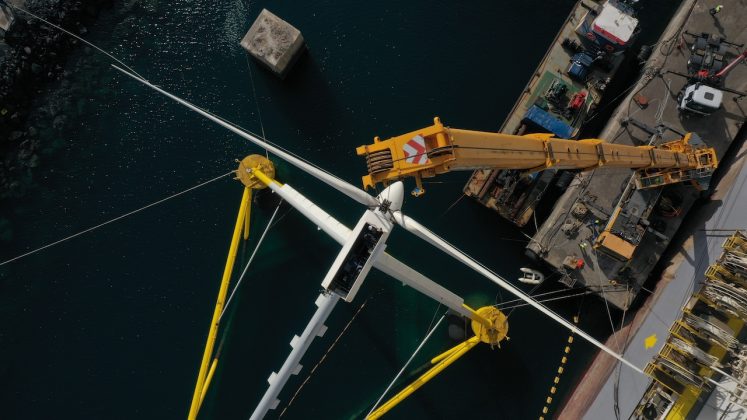 X1 Wind completes rotor assembly for ‘downwind’ floating platform ...